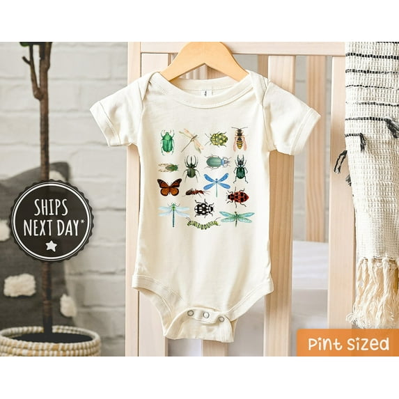 Bella Canvas with Retro Bugs And Beetles, Cute Insect, Hipster ...