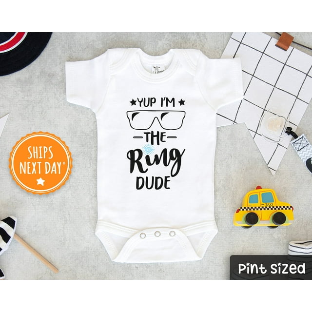 Bella Canvas with Ring Bearer, Ring Security, Cute Ring Dude Cute Baby ...