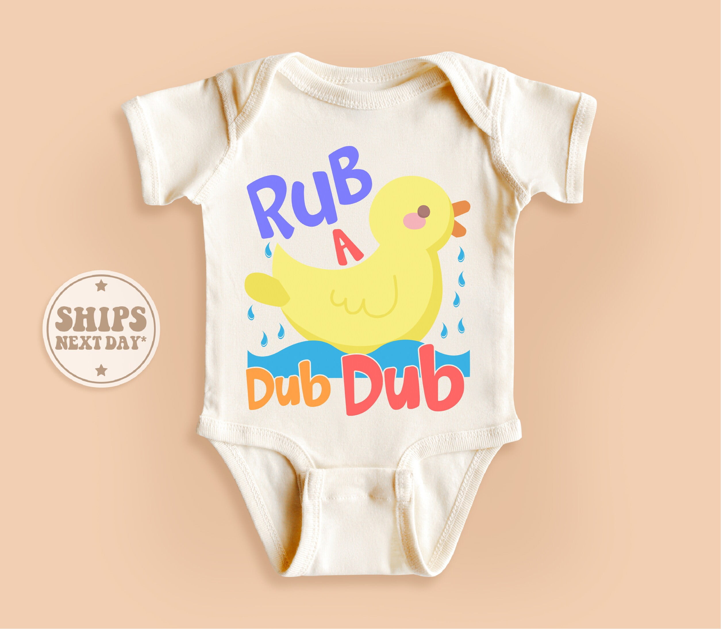 Bella Canvas with Rub A Dub Dub, Music Lover, Duck, Animal Cute and ...