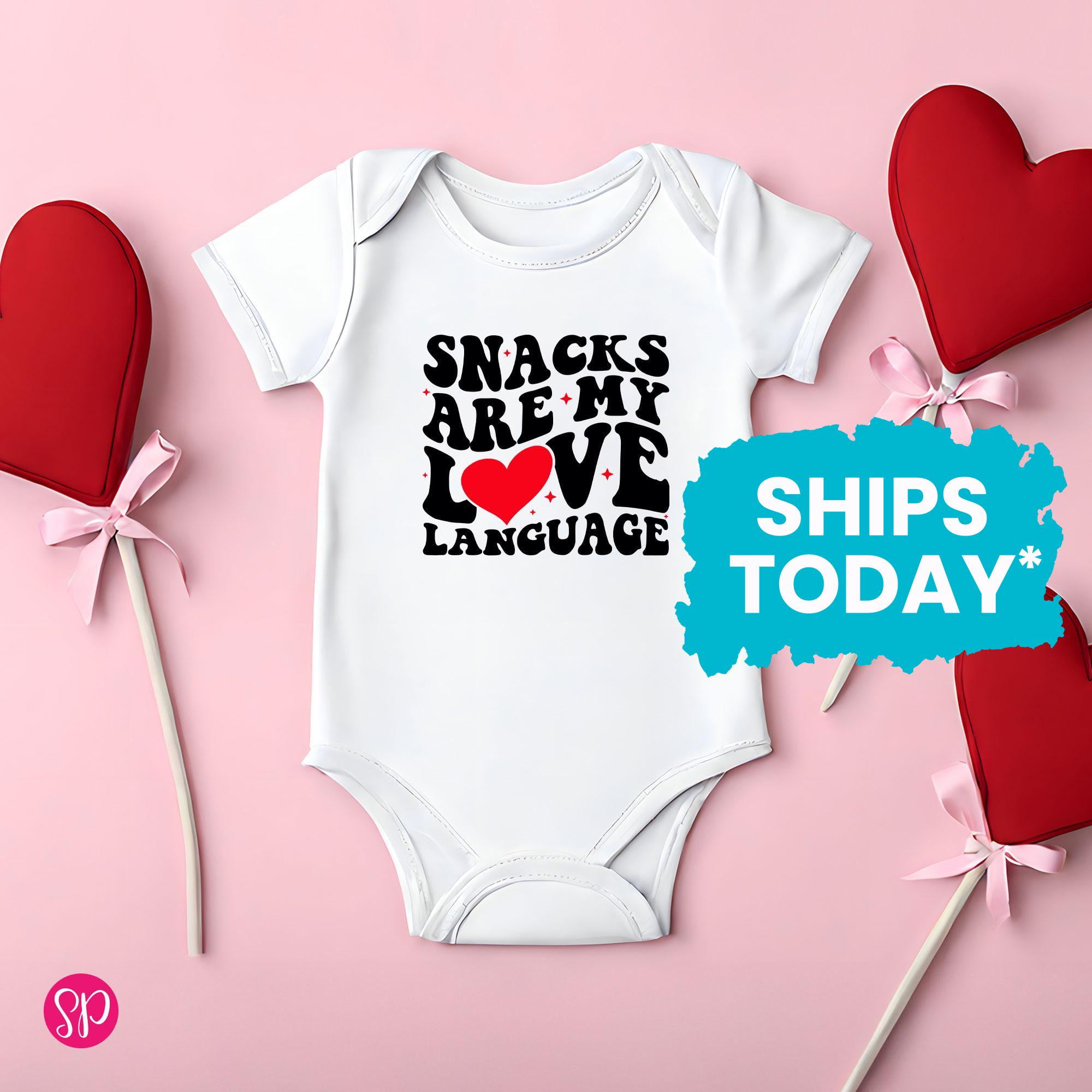 Bella Canvas with Snacks Are My Love Languages, Funny Snacks Lover Gift ...