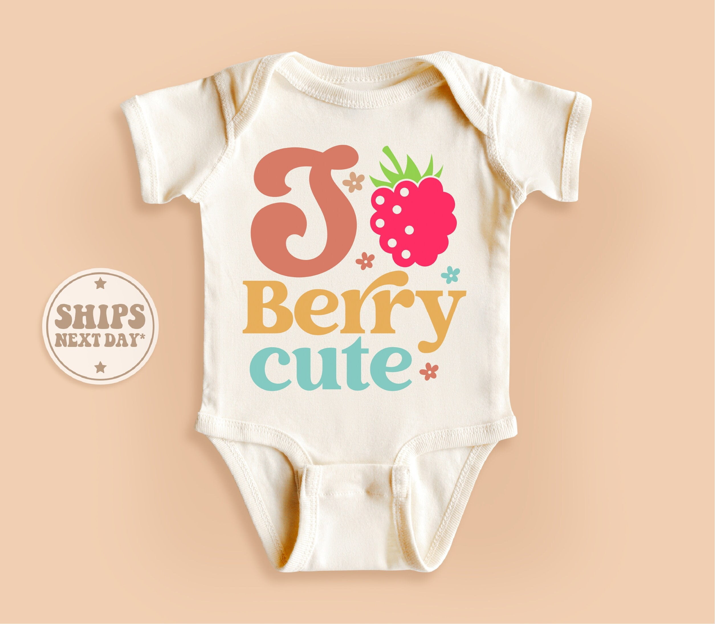 Bella Canvas with So Berry Cute, Little Strawberry Natural, Fruit Cute ...