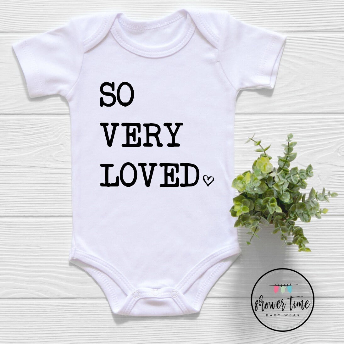 Bella Canvas with So Very Loved - I Am Loved Cool Baby Clothing Baby ...