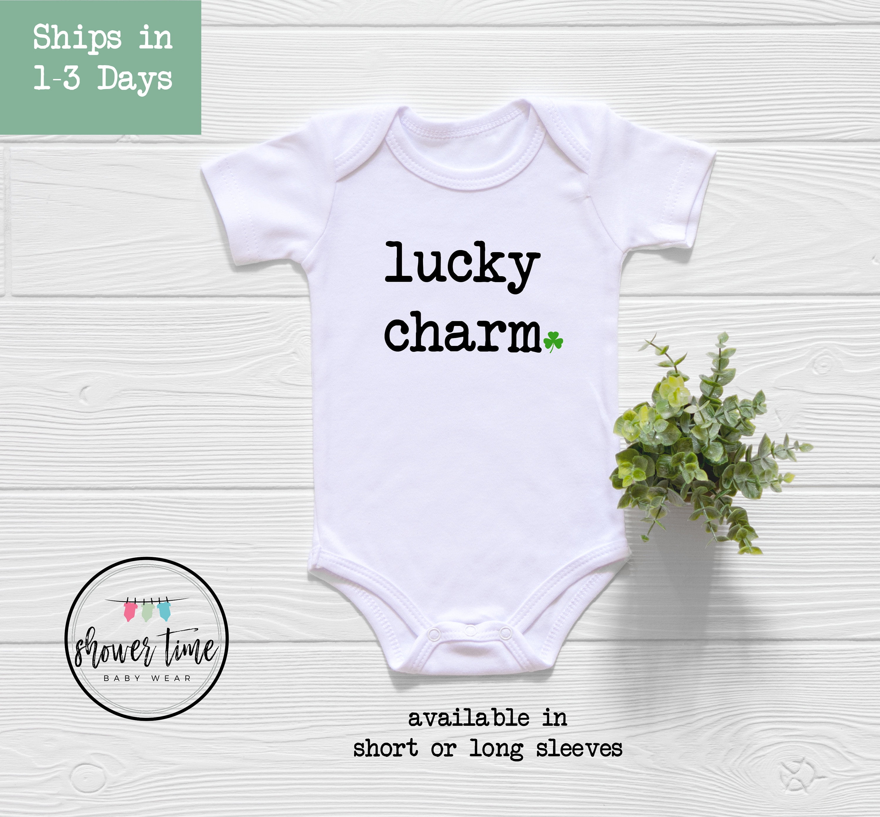 Bella Canvas with St. Patrick'S Day - Mister Lucky Charm - Cute Irish Baby Gift Cool Baby ...