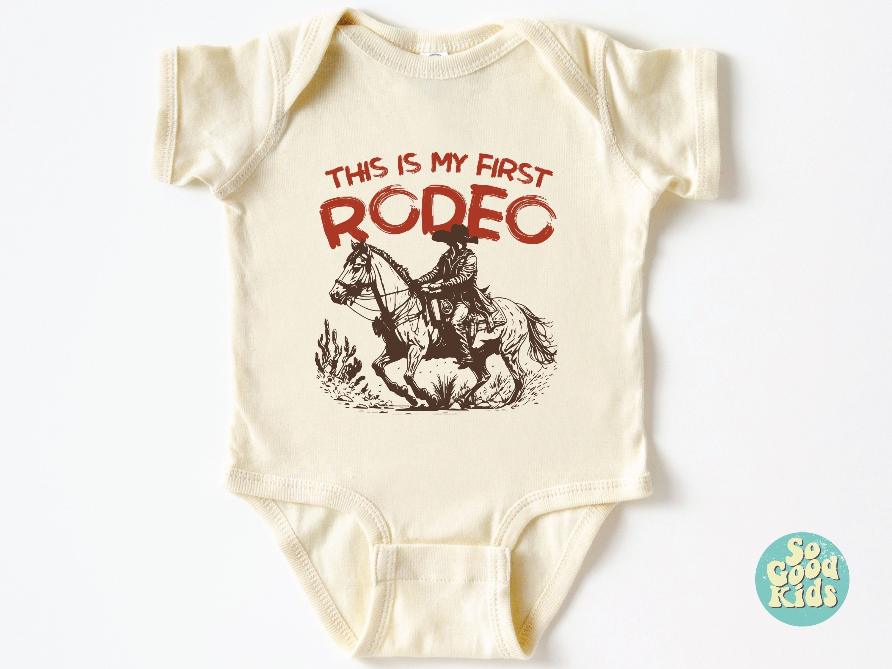 Bella Canvas with This Is My First Rodeo, Horse Rodeo, Cute Rodeo ...