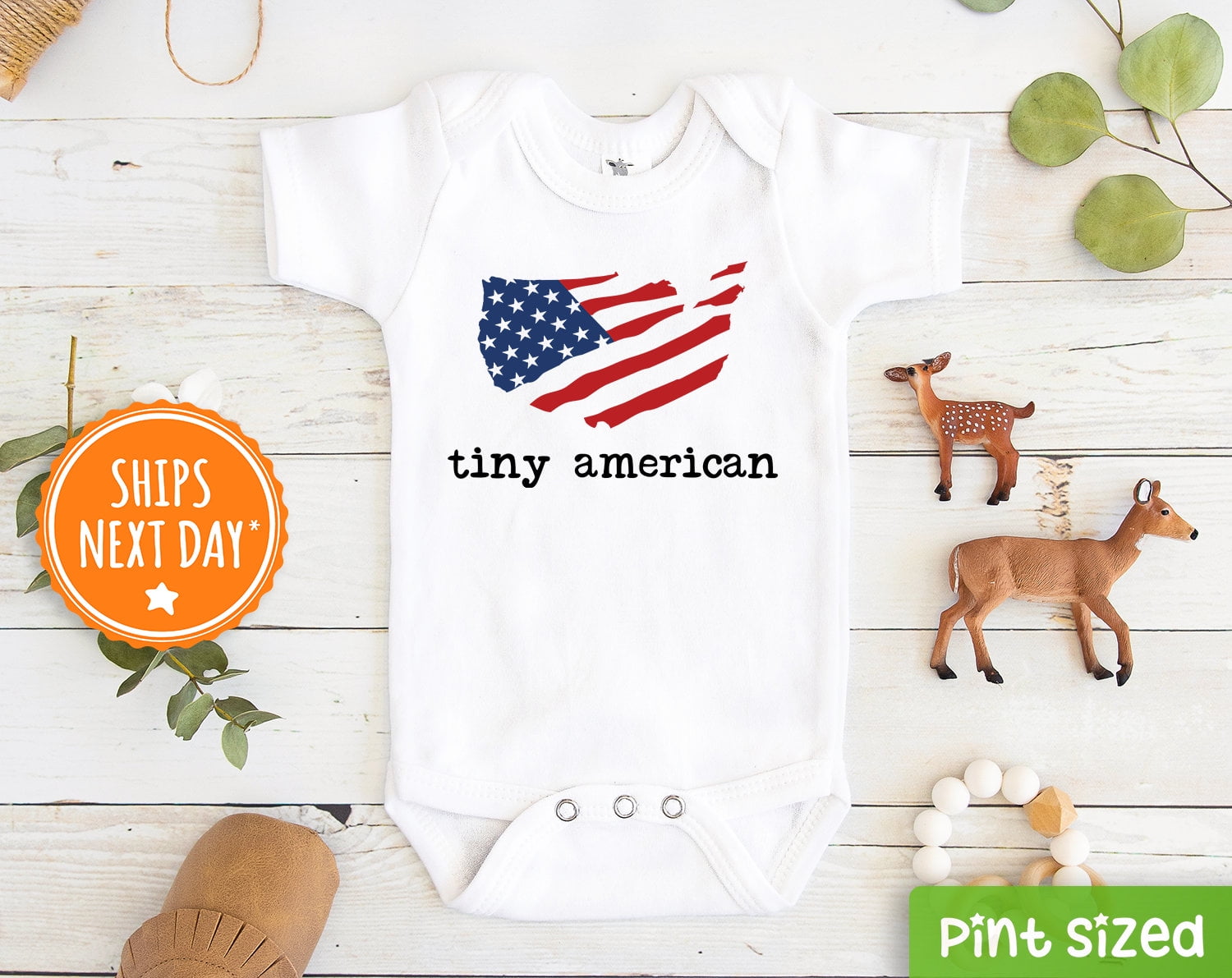 Bella Canvas with Tiny American, Cute Patriotic America, Fourth Of July ...