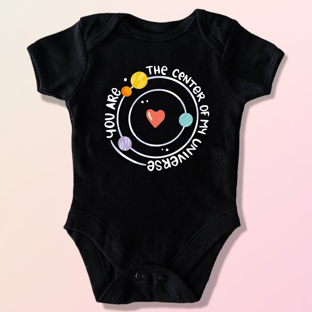 Bella Canvas with You Are The Center Of My Universe, Universe Shirt ...