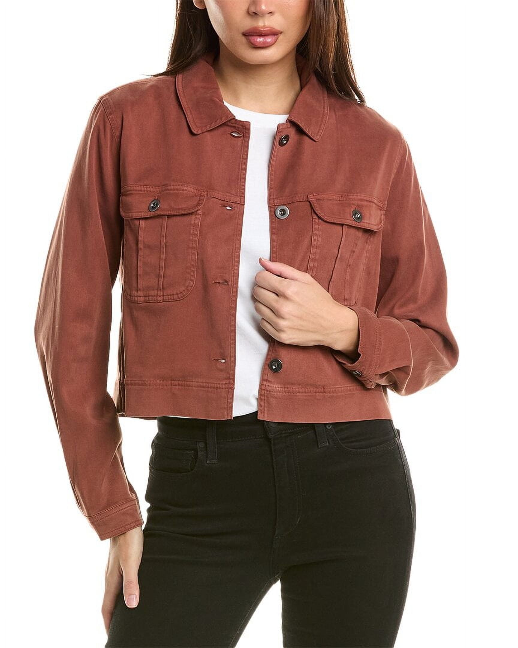Bella Dahl womens Flap Pocket Utility Jacket, s, Brown - Walmart.com