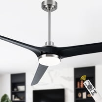 Bella Depot 72" Modern LED Ceiling Fan 6-Speed Reversible Chandelier ...