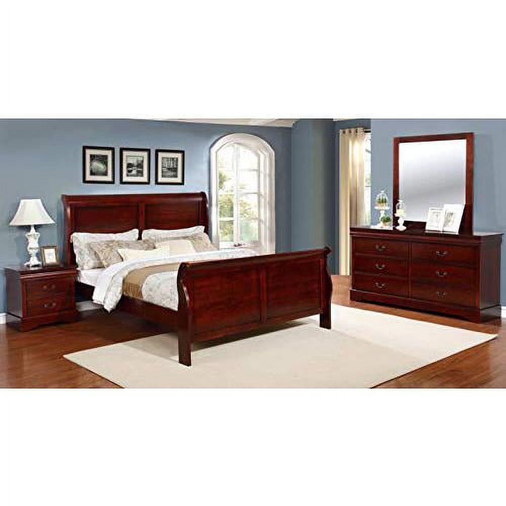 Emmet Louis Phillippe Bedroom Set (4pc/5pc) - Walmart.com