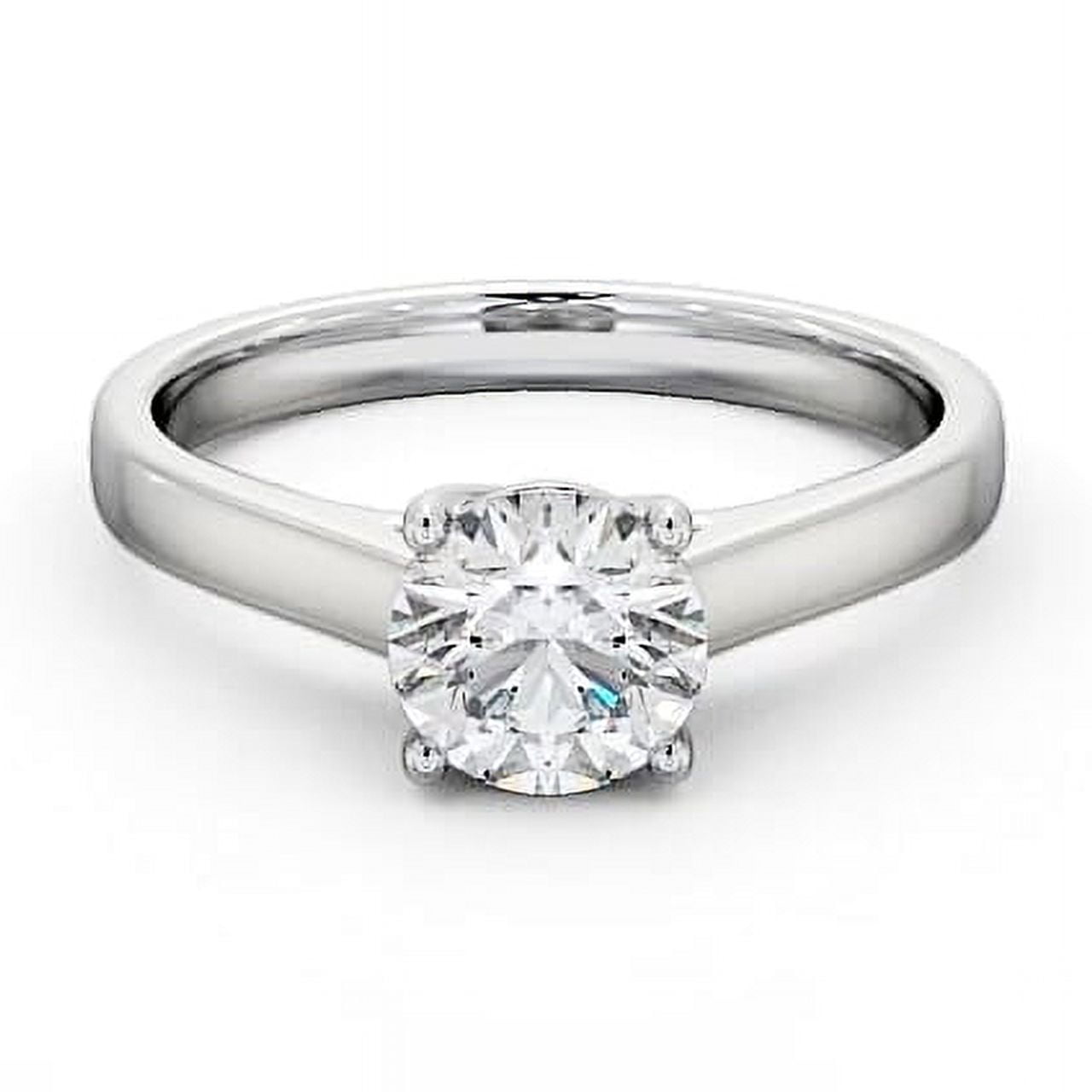 Bella Jewel 1.5 Ct Round Lab Created Diamond Solitaire Engagement Ring ...