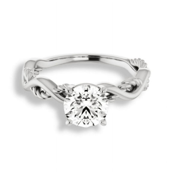 Bella Jewel 1.65 Ct Brilliant Round Cut Lab Created Diamond Engagement ...