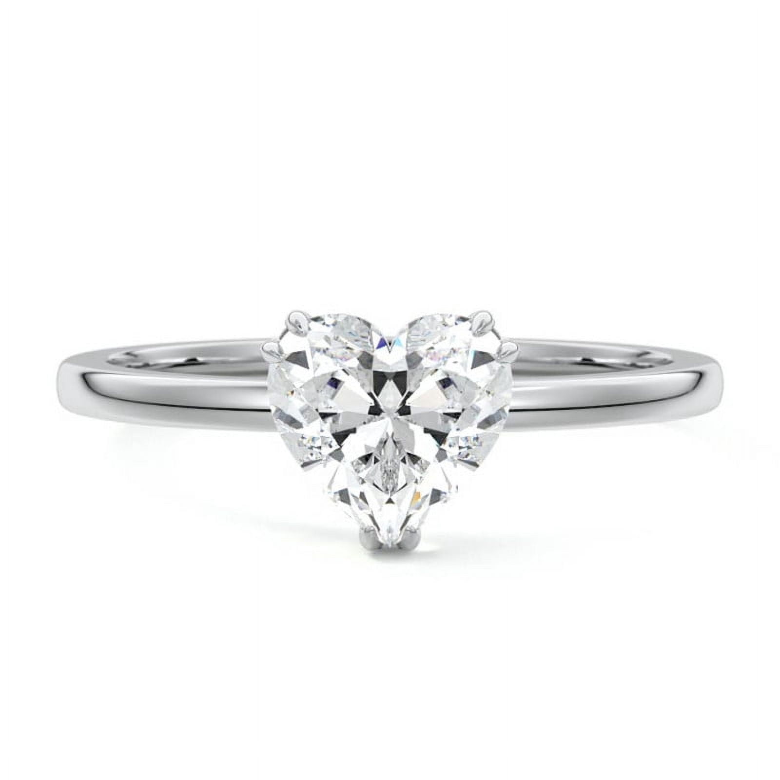 Bella Jewel 1.69 Ct Diamond Heart Cut Wedding Ring - Ring in 14K White ...