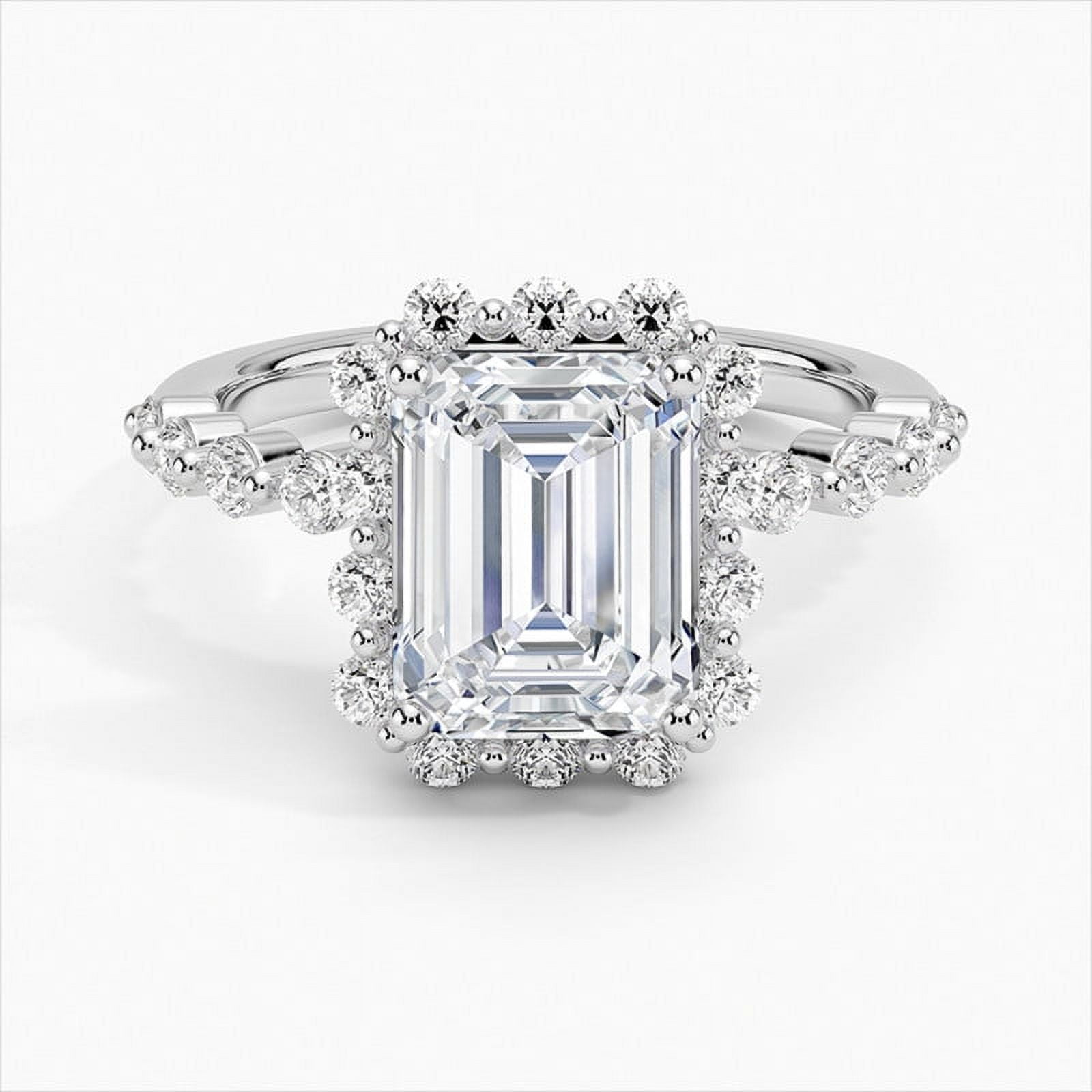 Bella Jewel 1.88 Ct Excellent Emerald Cut Diamond Engagement Ring for ...