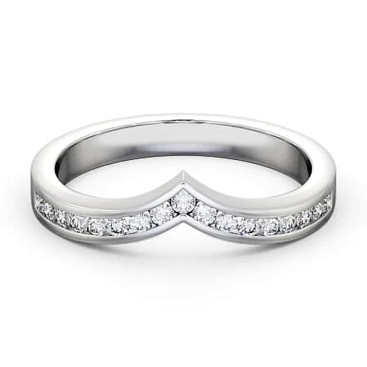 Bella Jewel 14K White Gold Plated Ring - 2 Ct Lab Created Diamond Round ...