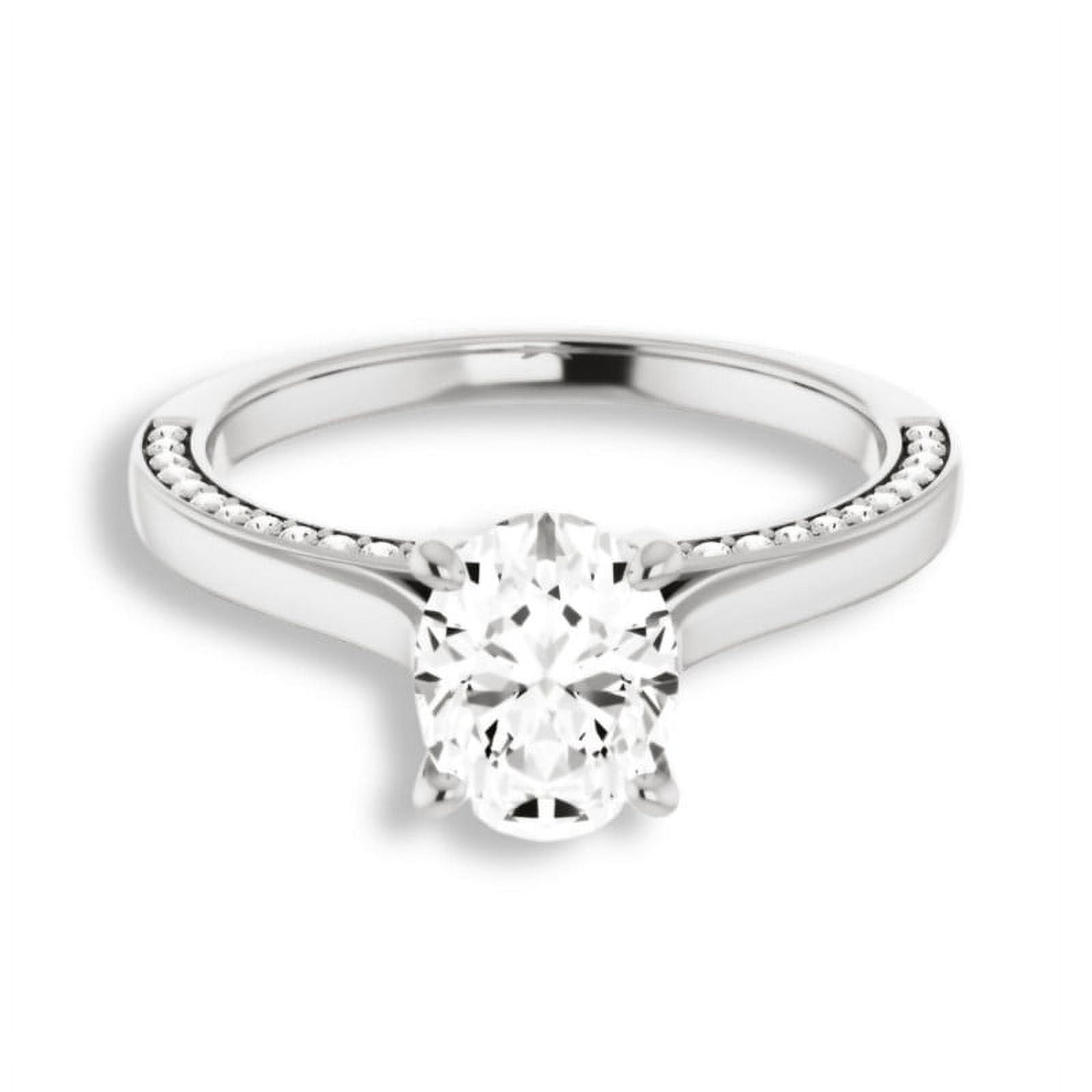 Bella Jewel 14K White Gold Plated Wedding Ring - 2.09 Ct Round Cut ...
