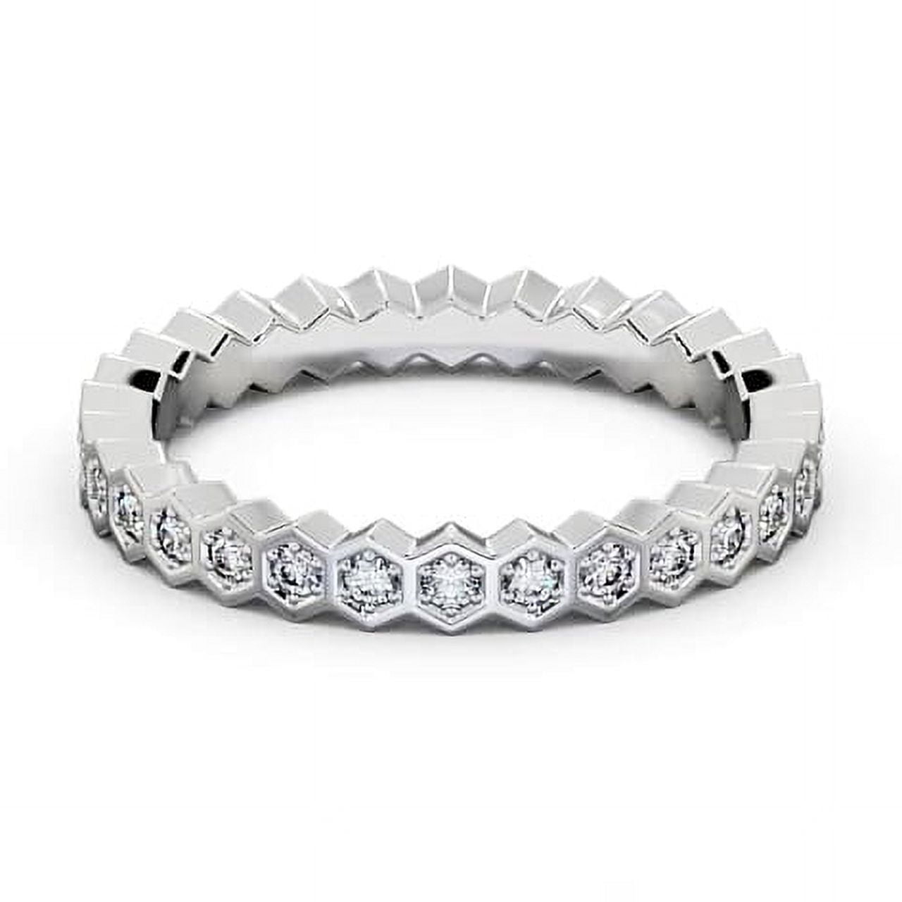 Bella Jewel 2.2 Ct Round Cut Lab Created Diamond Ring - 14K White Gold ...