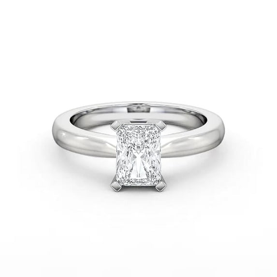 Bella Jewelry 2.3 Ct Radiant Cut Moissanite Wedding Engagement Ring ...
