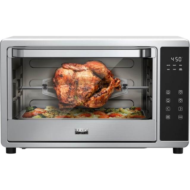 Bella Pro Series - Versatile 6-Slice Air Fryer Toaster Oven with ...