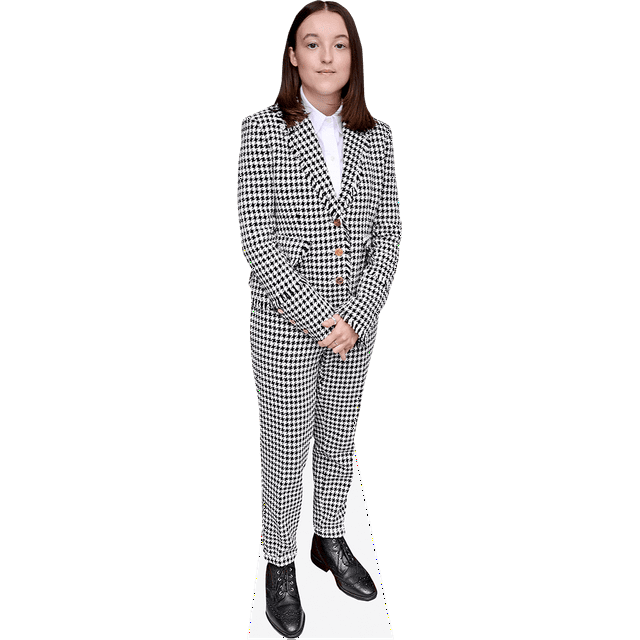 Bella Ramsey (Checkered Suit) Mini Cardboard Cutout Standee - Walmart.com