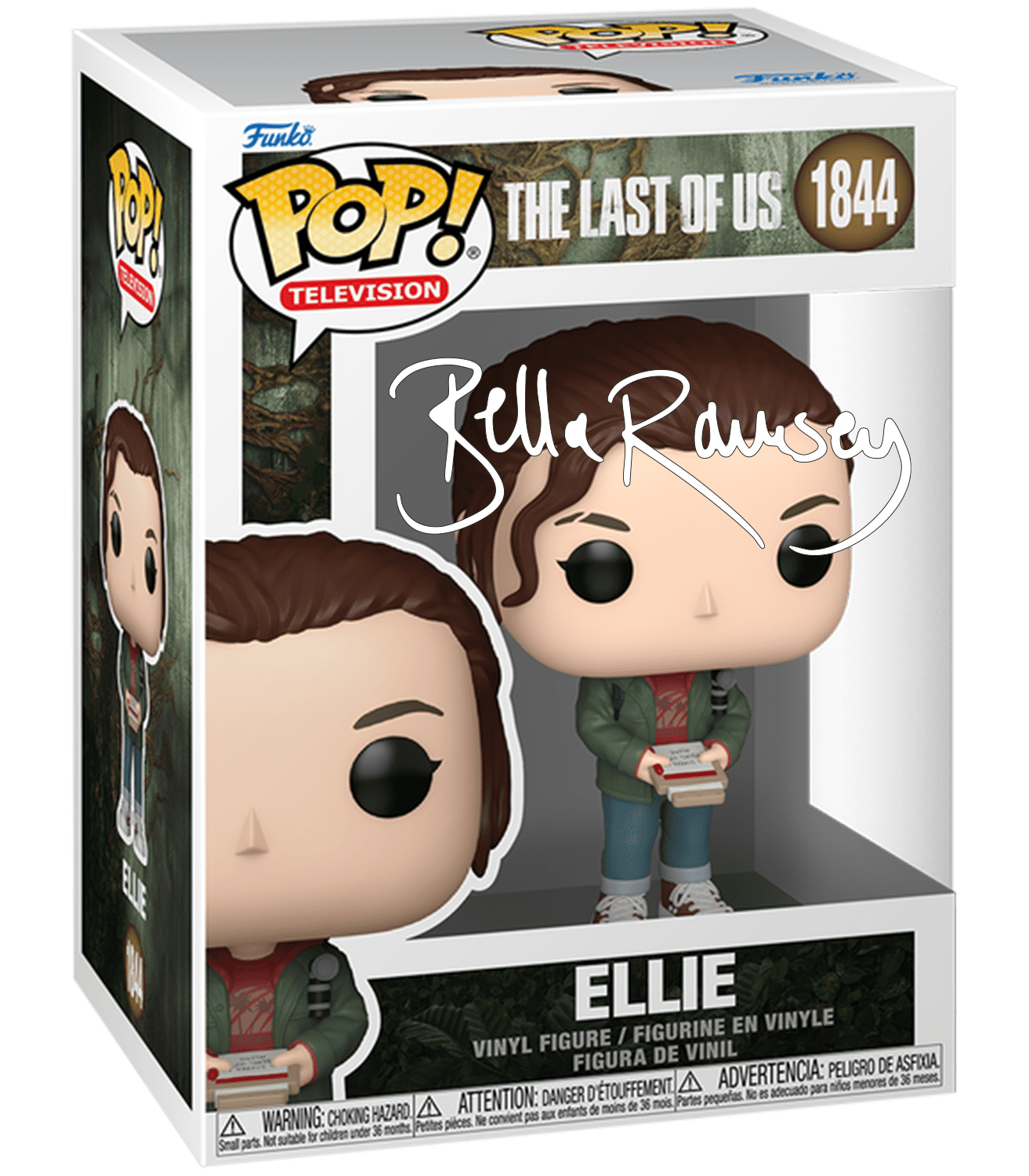 Bella Ramsey Ellie #1844 The Last of Us Facsimile Signed Reprint Laser ...