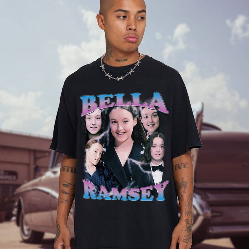 Bella Ramsey Shirt | Vintage Bella Ramsey Shirt | Bella Ramsey Homage ...