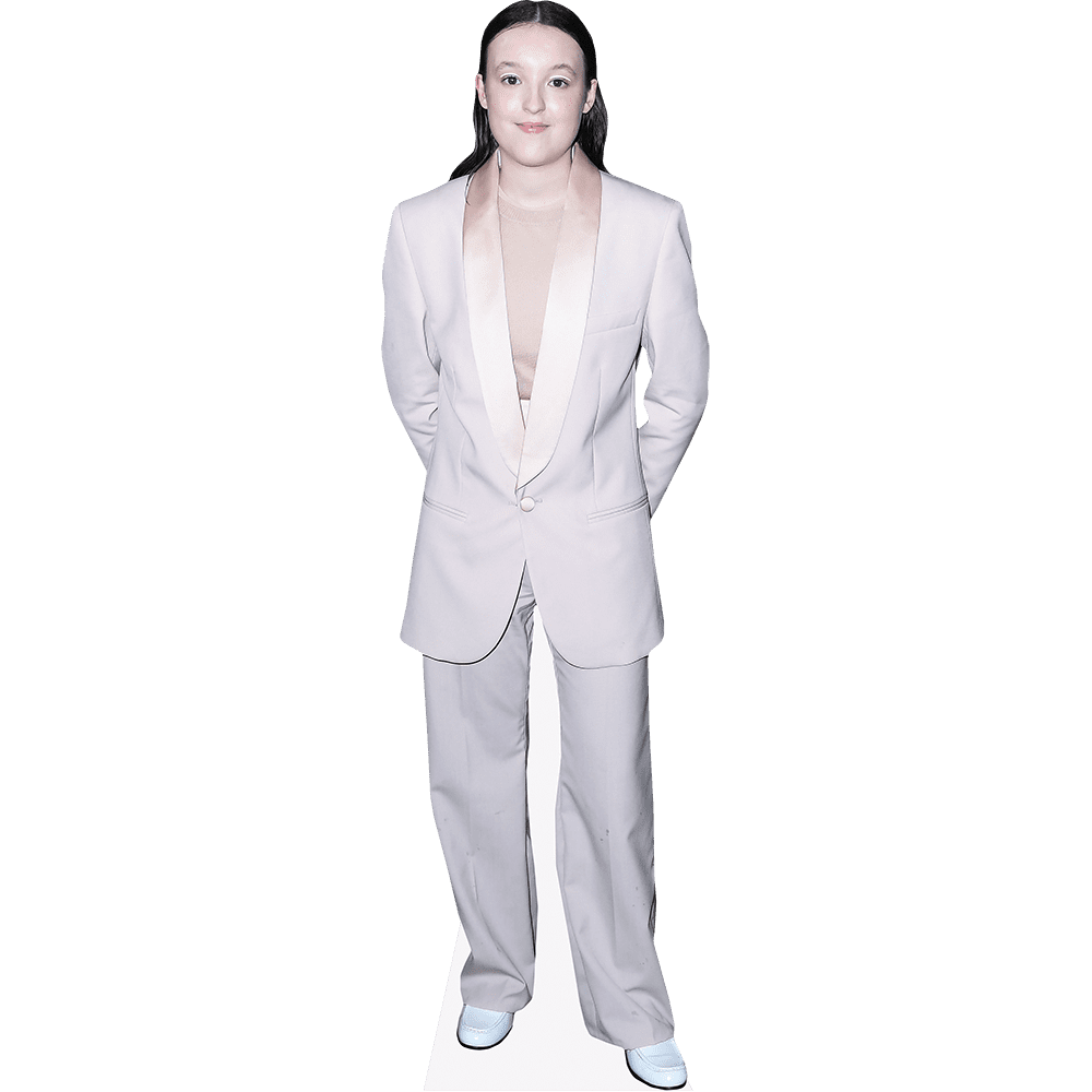 Bella Ramsey (Suit) Mini Cardboard Cutout Standee - Walmart.com