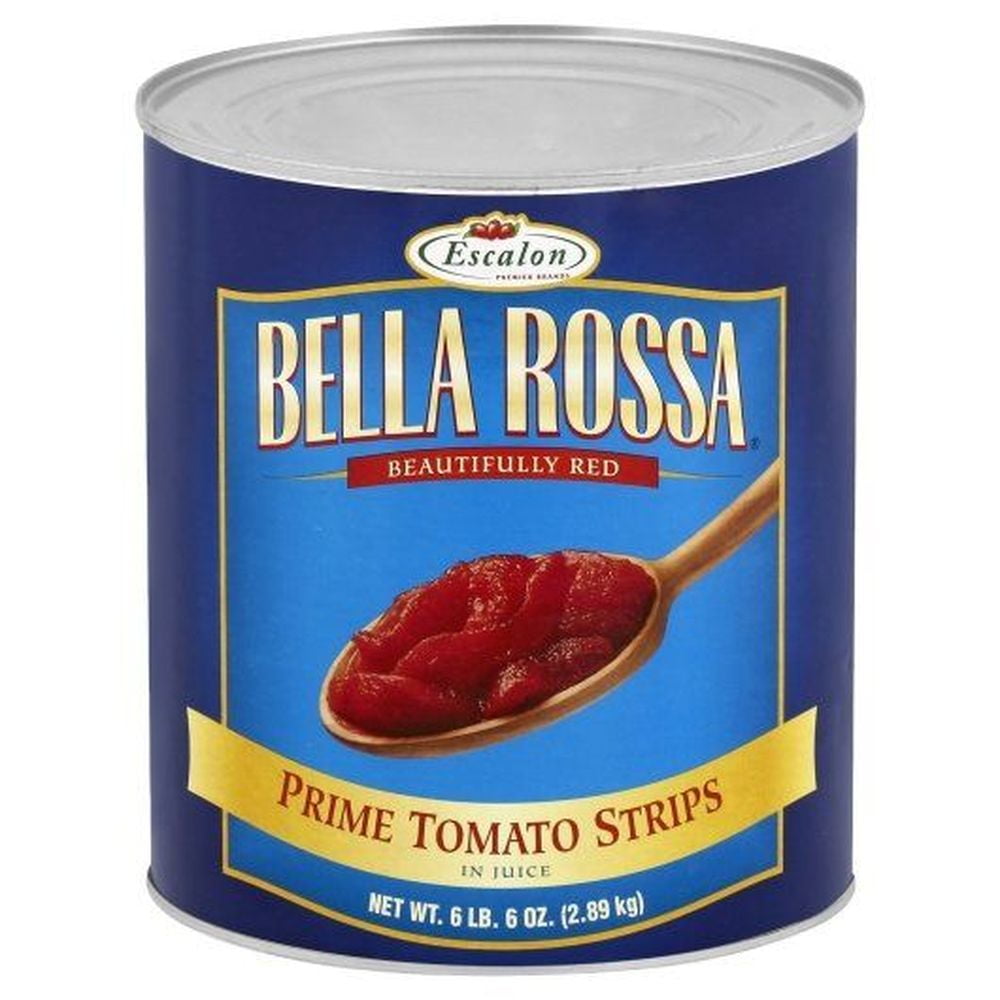 Bella Rosa Tomato Strips in Juice, 102 Ounce -- 6 per Case. - Walmart.com