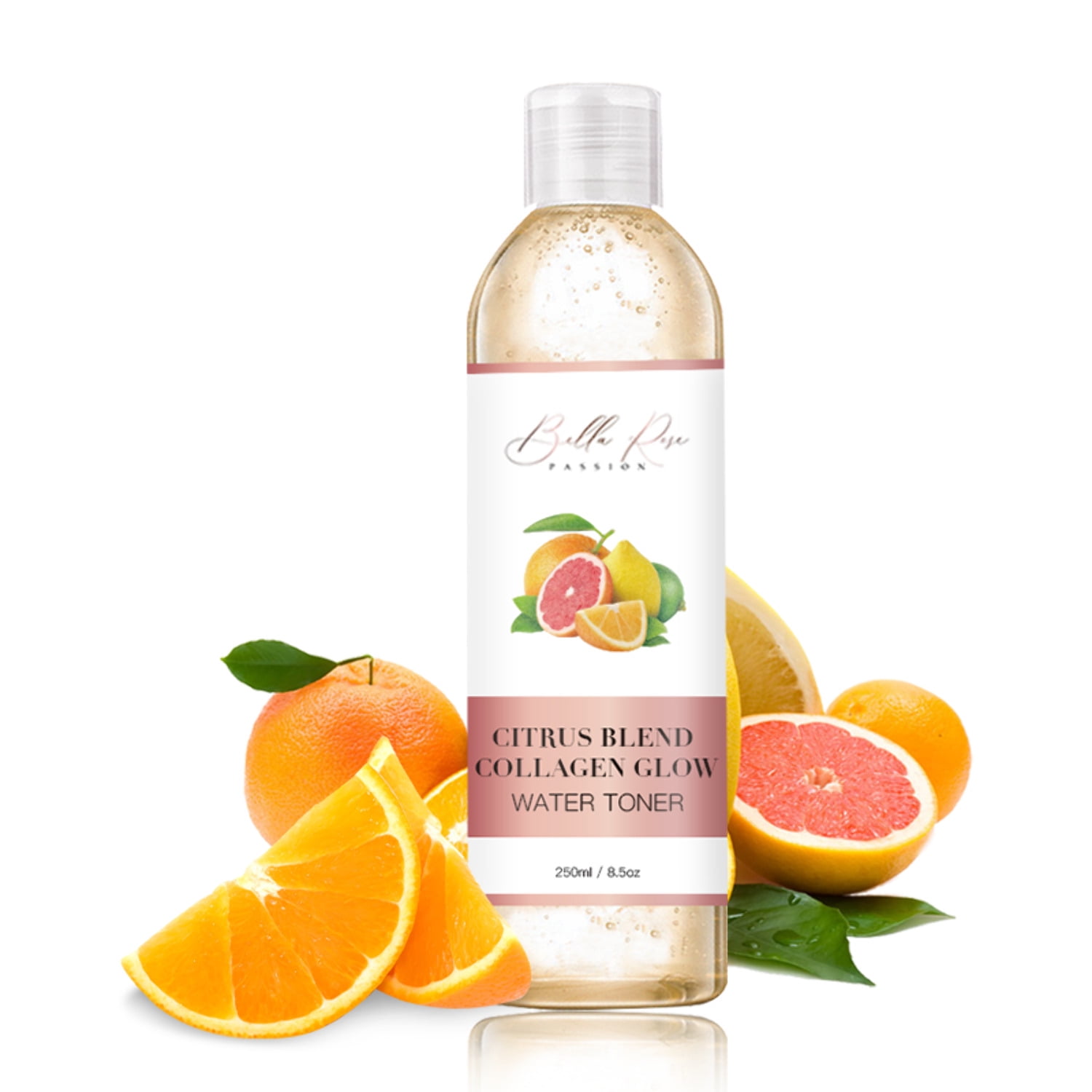 Bella Rose Passion Citrus Blend Collagen Glow Toner - Refreshing Pore ...