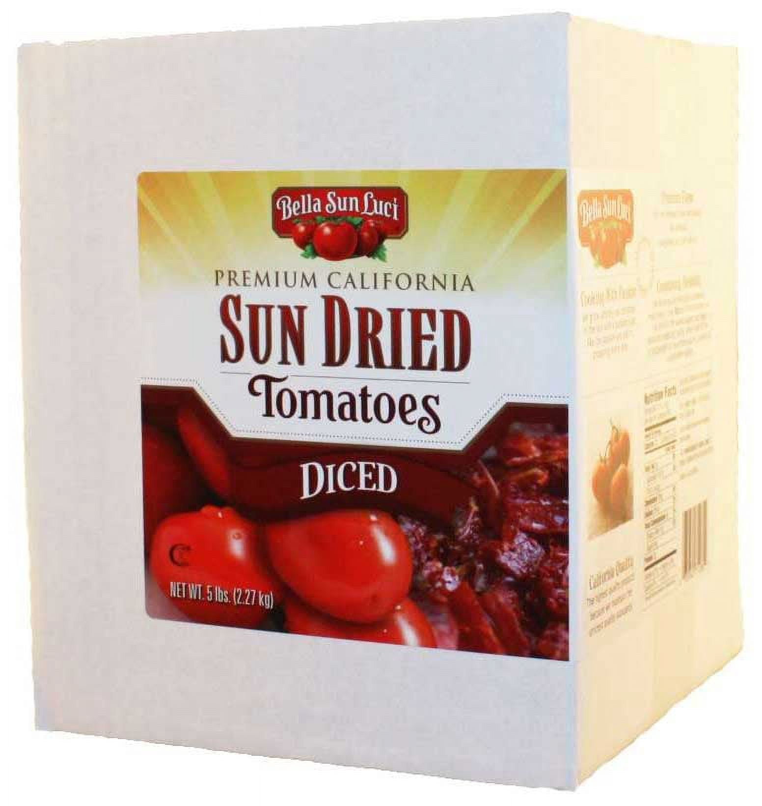 Bella Sun Luci 5 Pound Sun Dried Tomatoes Diced. - Walmart.com