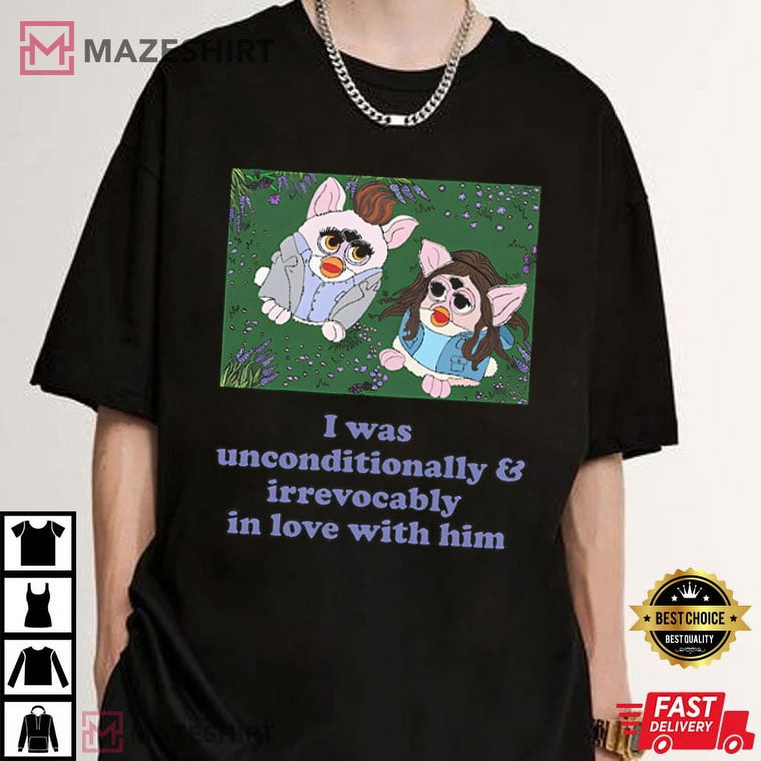 Bella Swan And Edward Cullen Twilight Furby T-Shirt - Walmart.com