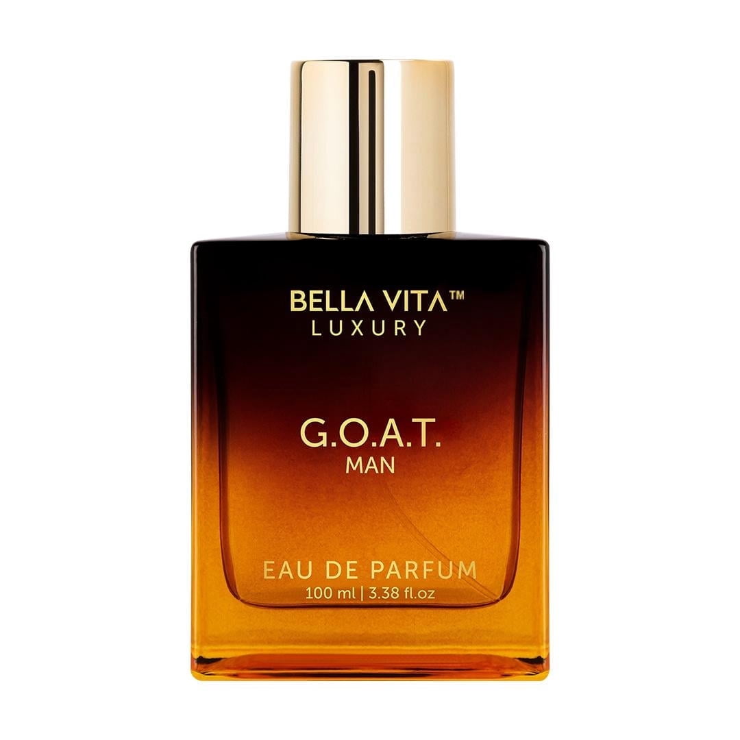 BellaVita Luxury G.O.A.T Eau De Parfum for Men 100 Ml with Bergamot ...