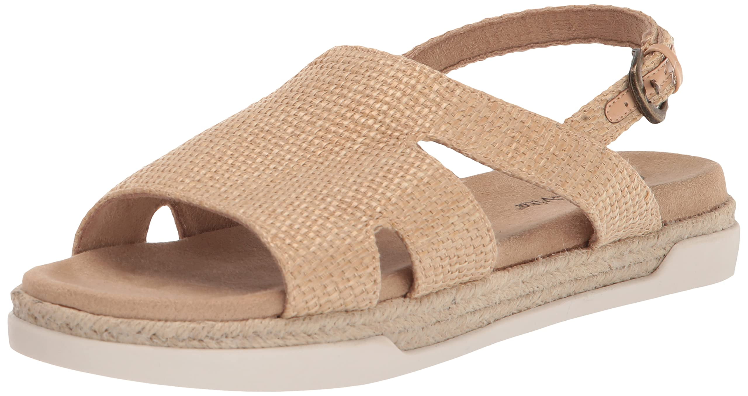 Bella Vita Women's Kato Platform Sandal, Natural Woven, 8 Narrow ...