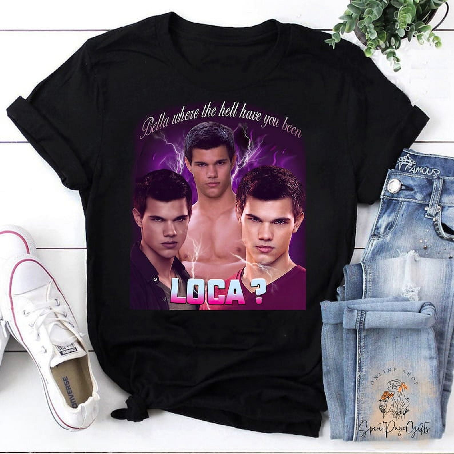 Bella Where The Hell Have You Been Loca Unisex Vintage T-Shirt, Funny ...