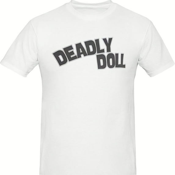 Bella+nvas, Deadly Doll Graphic , Uni Jersehort Sve S1Hirt, Edgy FaS1Hion , sual Wear, Unique ...