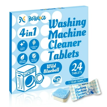 Glisten Washer Magic Washing Machine Cleaner and Deodorizer, 8 Bottles ...