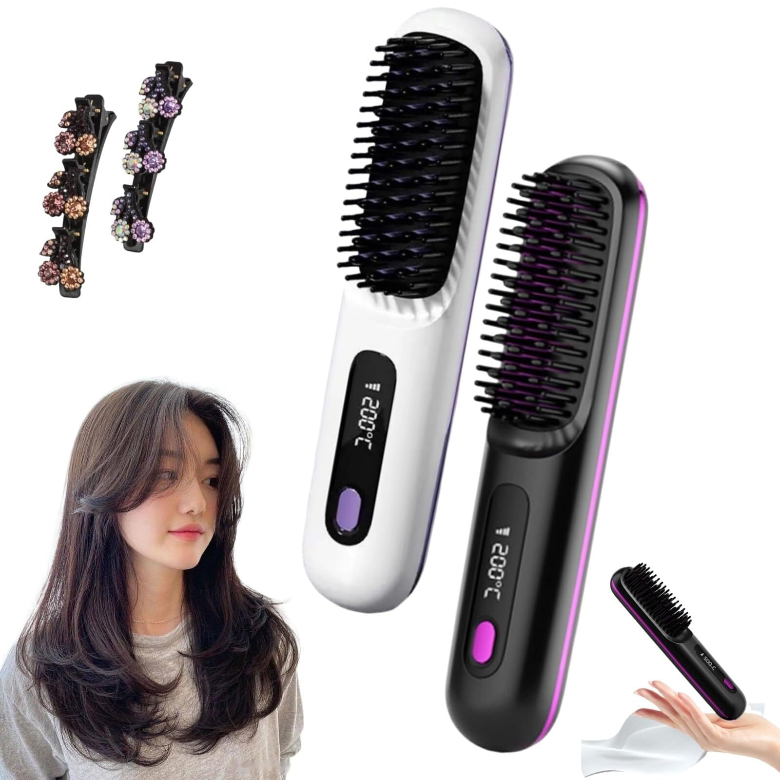 Bellabrush Pro, Bella Brush Pro, Bellabrush Pro Hair Straightener Brush ...
