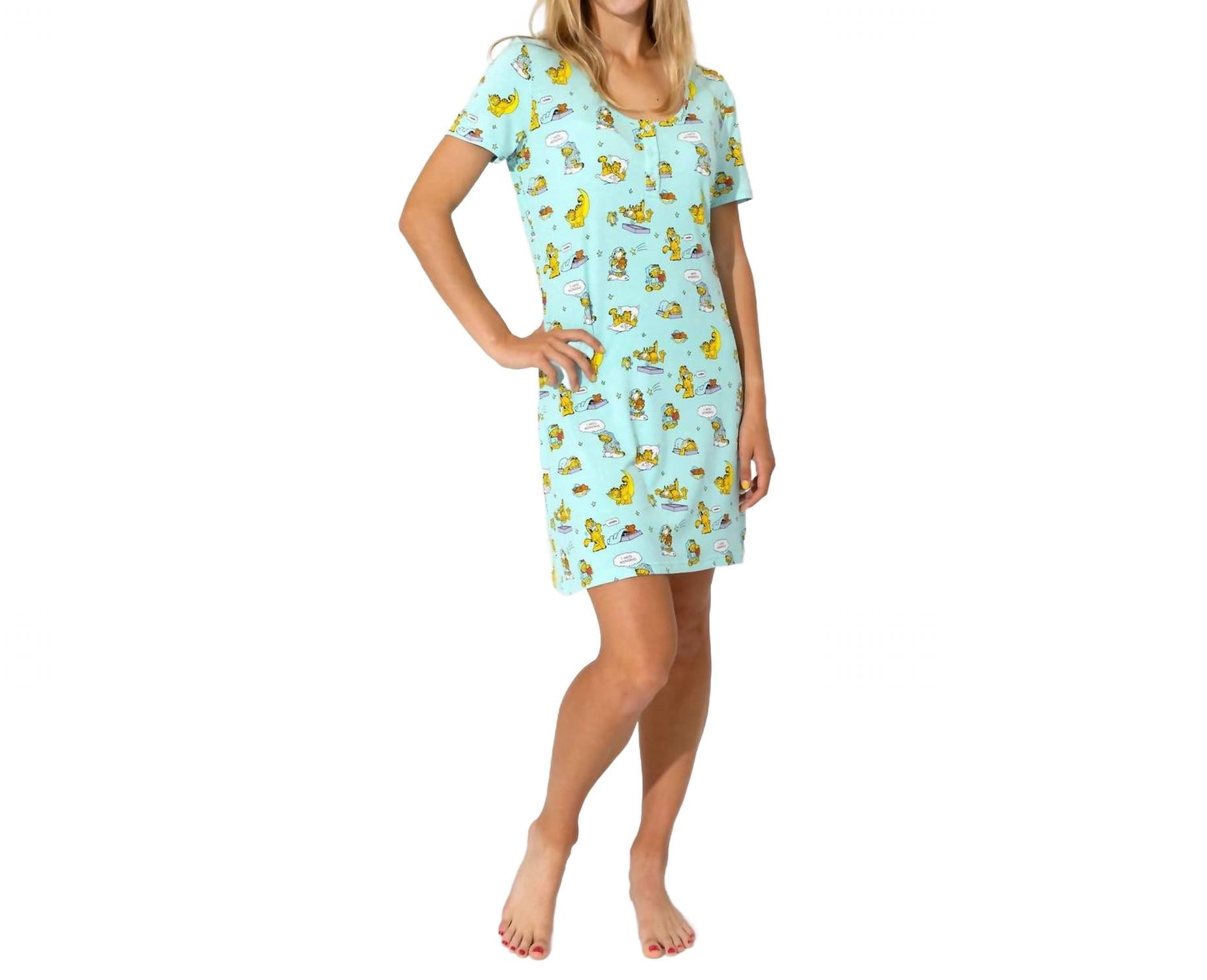 Bellabu Bear Bamboo Short Sleeve Nightgown - Walmart.com