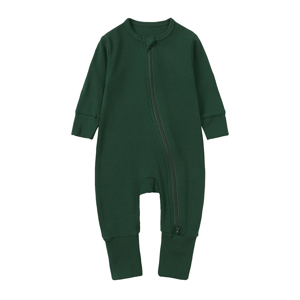 Bellafa Baby Boys Girls' and Newborn 100% Cotton Long Sleeve Zip Front ...