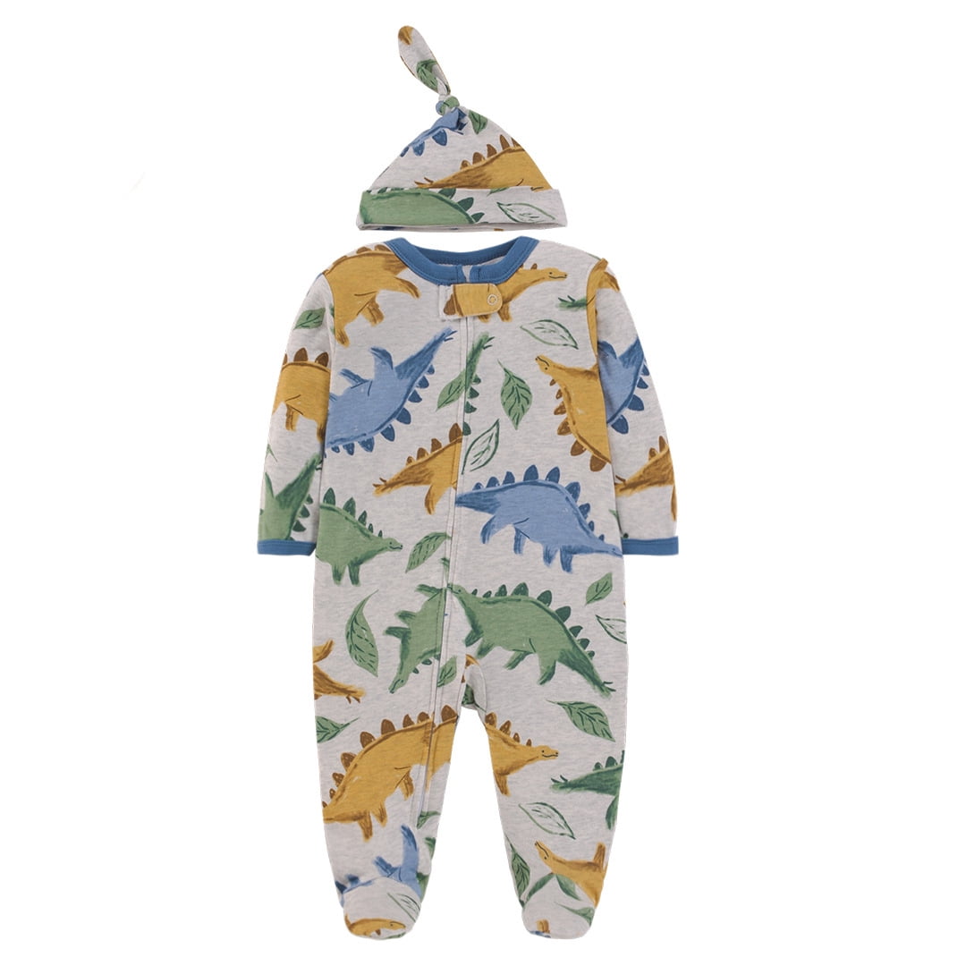 Bellafa Baby Boys Sleep & Play Footed One-piece Pajamas Toddler ...