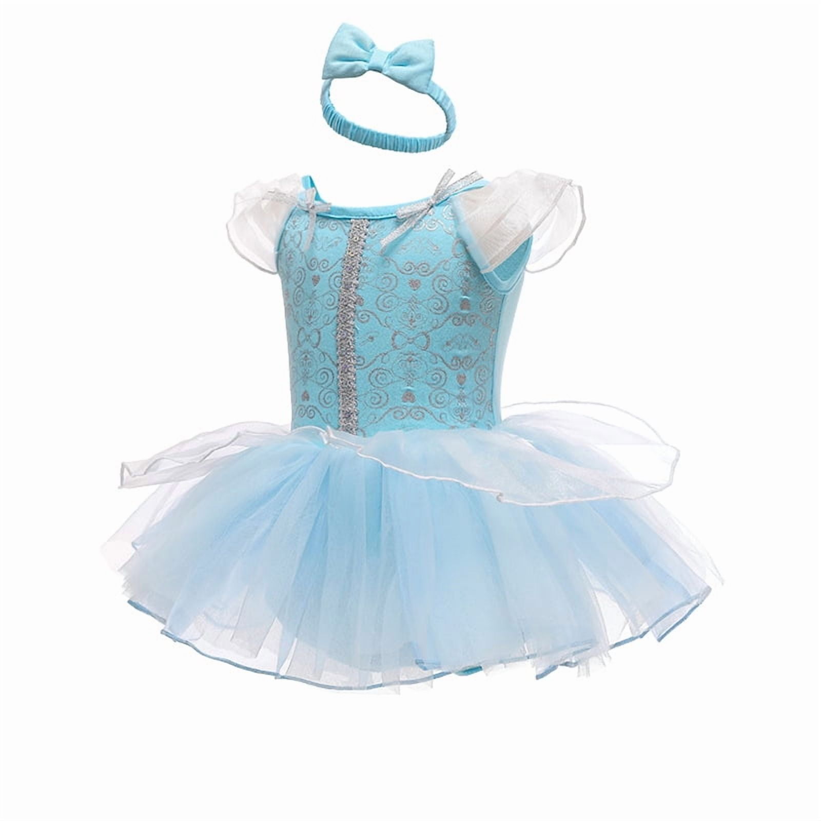 Bellafa Infant Baby Girls Romper Dress Princess Fairy Bodysuit Tutu ...
