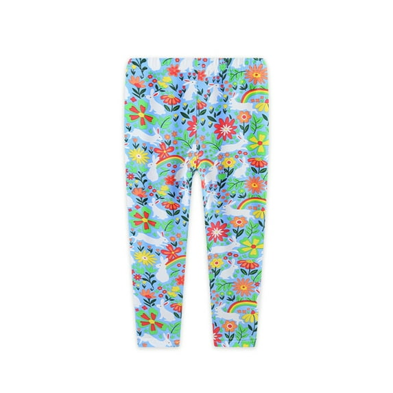 Bellafa Little Girls Leggings Toddler Kids Soft Cotton Stretchy Long ...