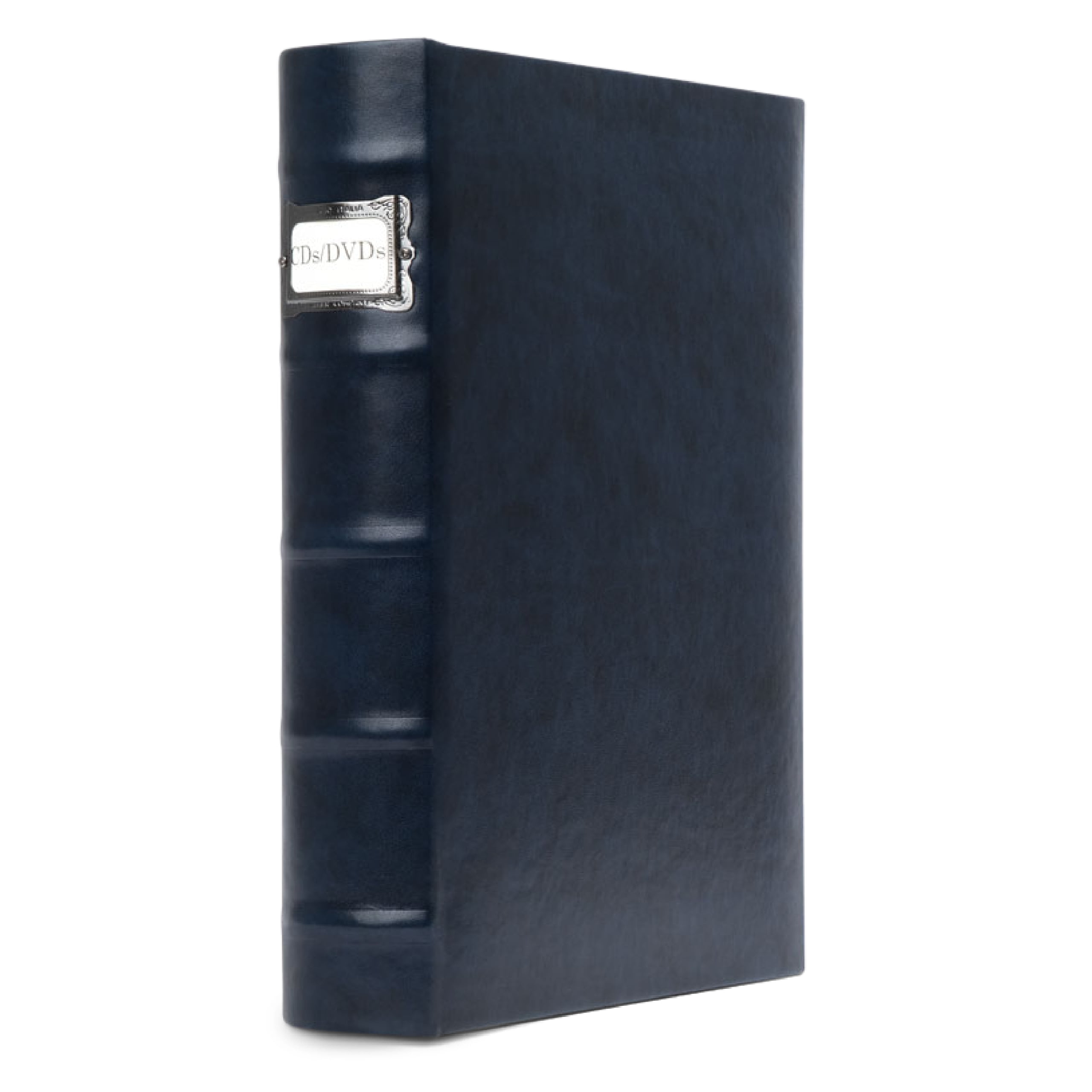 Bellagio-Italia CD/DVD Storage Binder - Corona Lago - Leather - 48-Disc ...