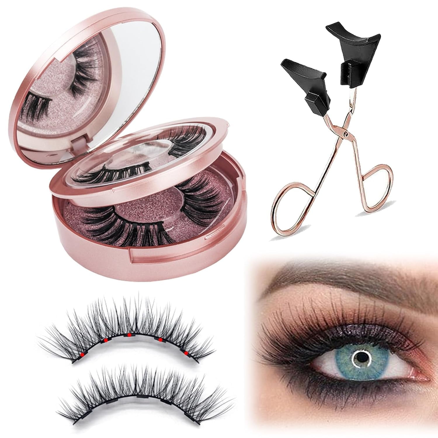 Bellaire Magnetic lashes,Natural Look Bellaire Bella Magnetic Eyelashes ...