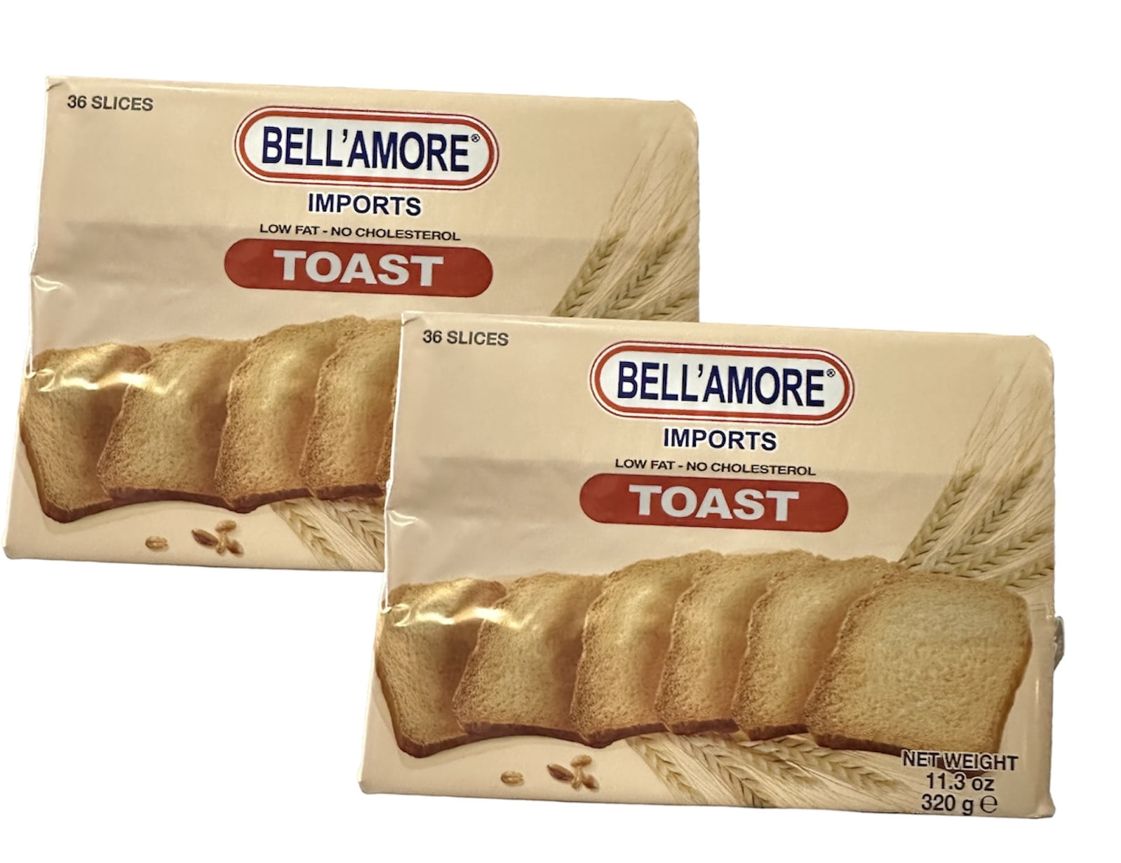 Bellamore Classic Italian Toast | Light & Crispy Toast Cracker Bread ...