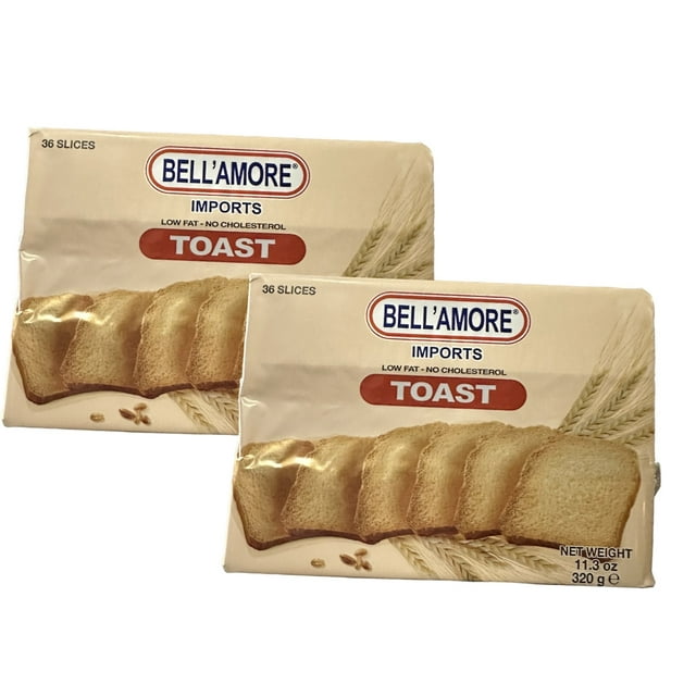 Bellamore Classic Italian Toast | Light & Crispy Toast Cracker Bread ...