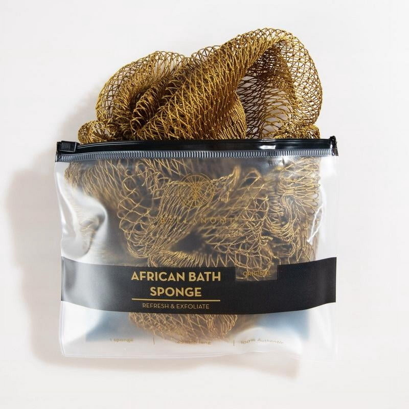 Bellanomi African Exfoliating Net Sponge, Ethically Sourced from ...