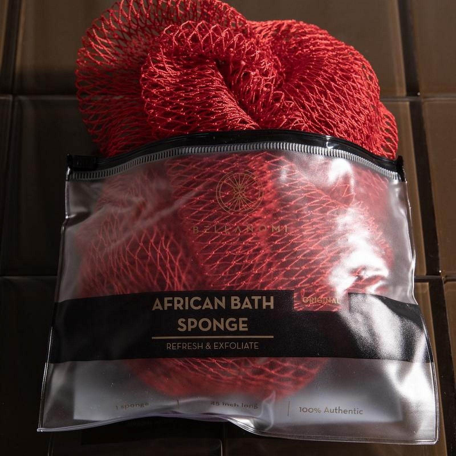 Bellanomi African Exfoliating Net Sponge, Ethically Sourced from ...