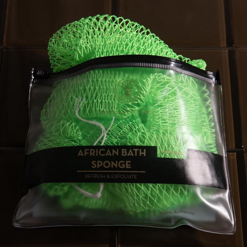 Bellanomi African Exfoliating Net Sponge, Ethically Sourced from ...