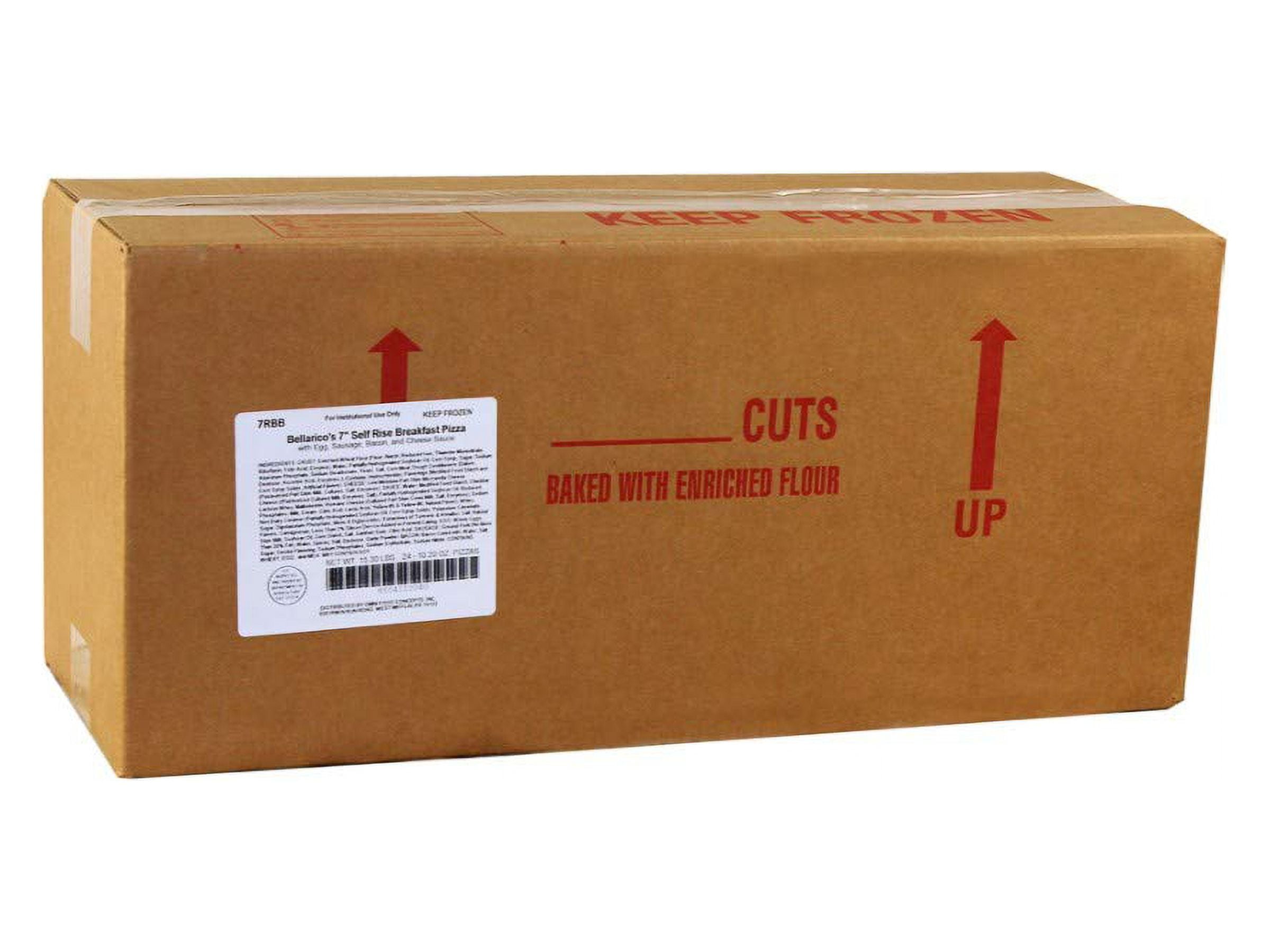 Bellarico Self Rising Breakfast Pizza, 7 inch -- 24 per case. - Walmart.com