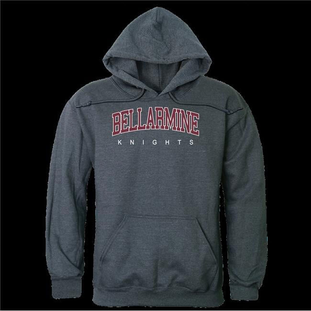 Bellarmine University Knights Campus Hoodie, Heather Charcoal - Large ...